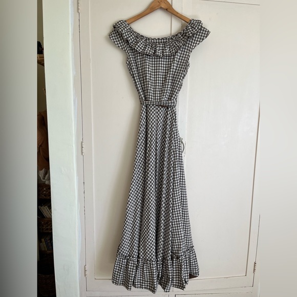 Vintage | Dresses | Vintage Gingham Doenstyle Handmade Dress | Poshmark